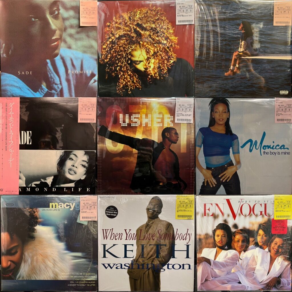 USHER,JANET JACKSON,MONICA,MACY GRAYなどR&B中古RD新入荷情報(2023.9.3) : ディスクユニオン名古屋店