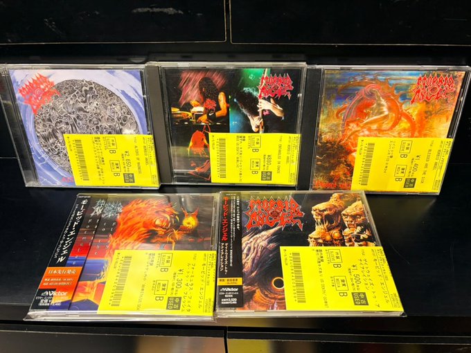 MORBID ANGELやその他レジェンド達を筆頭にデスメタルの中古CDが多数入荷！ : ディスクユニオンお茶の水ハードロック/ヘヴィメタル館
