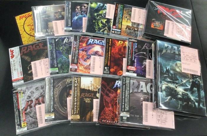 またまたRAGEの中古CDがまとまって入荷！今度はボックスセットも！！ : ディスクユニオンお茶の水ハードロック/ヘヴィメタル館
