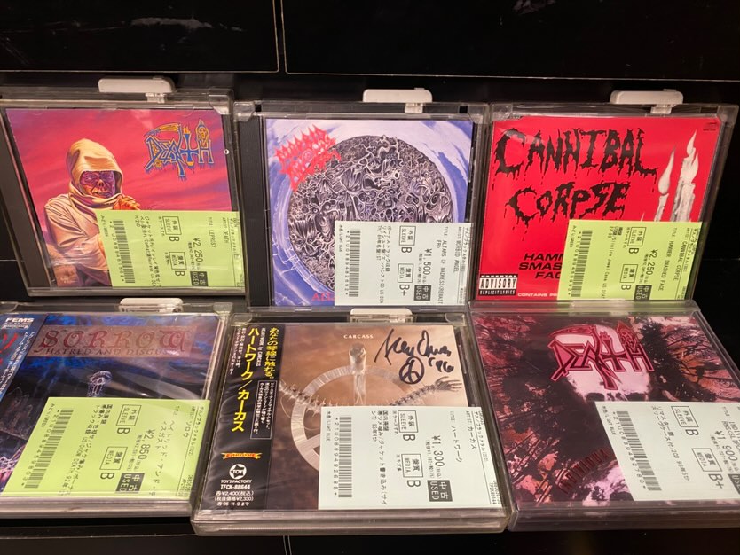 JAPANESE METAL、DEATH METALの中古CD新着リストを公開！！ : ディスクユニオンお茶の水ハードロック/ヘヴィメタル館