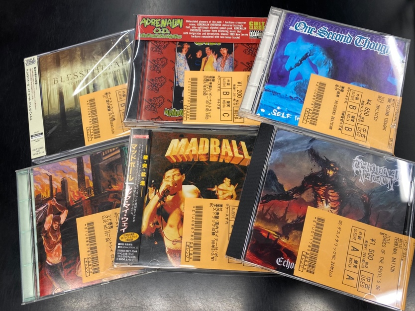 METALCORE/HARDCOREの中古CDの新着リストが公開!! : ディスクユニオンお茶の水ハードロック/ヘヴィメタル館