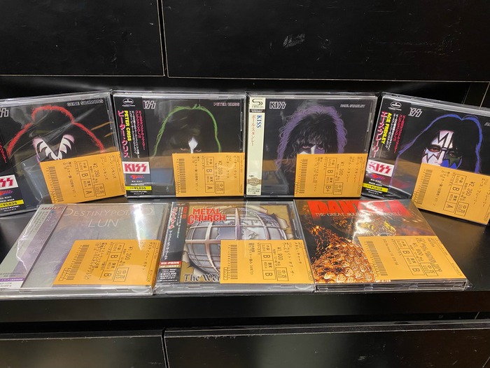 KISSソロ旧規格、DESTINY POTATO、METAL CHURCH等の中古CD100枚近く入荷しております。 : ディスクユニオン ...