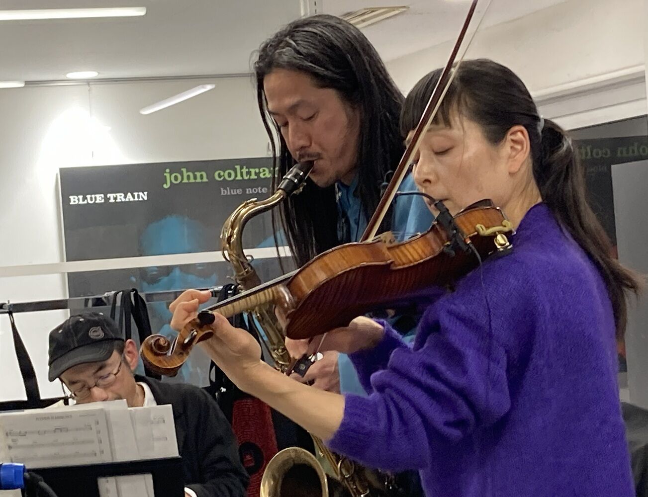 お知らせ SINSUKE FUJIEDA GROUP インストア・ライヴ＆サイン会 大盛況で終了しました!! : ディスクユニオンJazzTOKYO