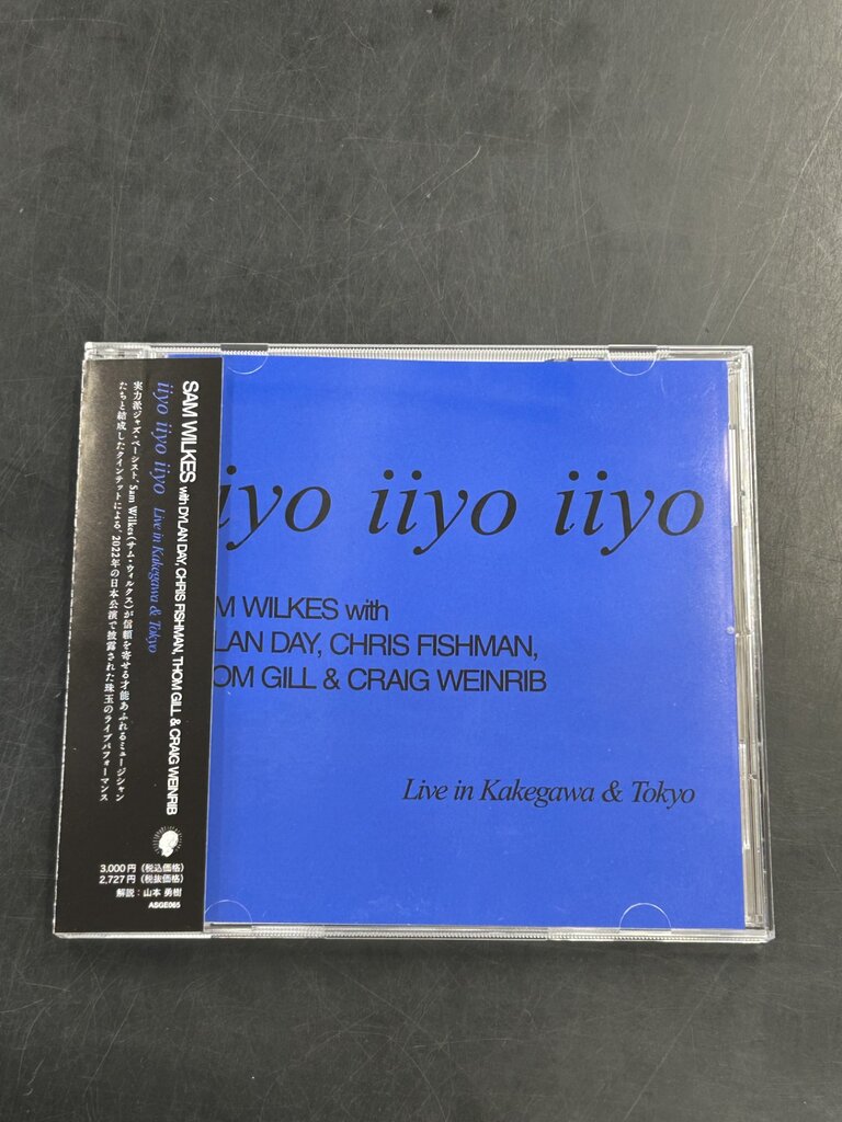 サム・ウィルクス / iiyo iiyo iiyo CD入荷！ : CD・レコード 販売/買取 ディスクユニオン大阪店