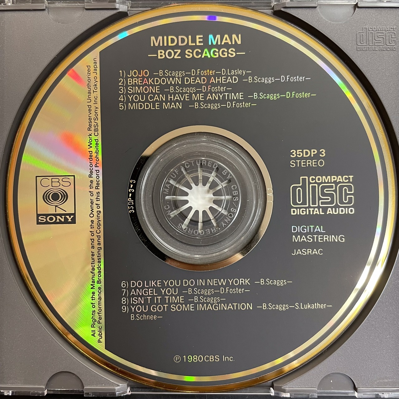 【USED/CD】CBS/ソニーの35DP規格を中心に国内初期盤がまとまって入荷しました！ : ディスクユニオン大宮店｜CD・レコードの販売、買取