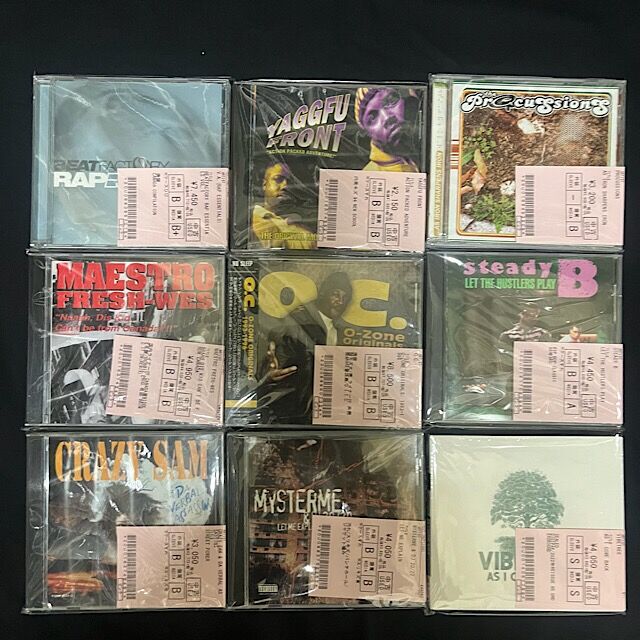 4/10(月) HIP HOP USED CD 新着入荷情報！ : ディスクユニオン渋谷クラブミュージックショップ