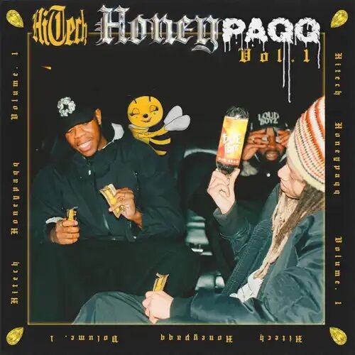 デトロイト新世代ゲットーテック・ユニット HITECH ニューアルバム「HONEYPAQQ VOL.1 (LP)」、GINO「EDITS ...