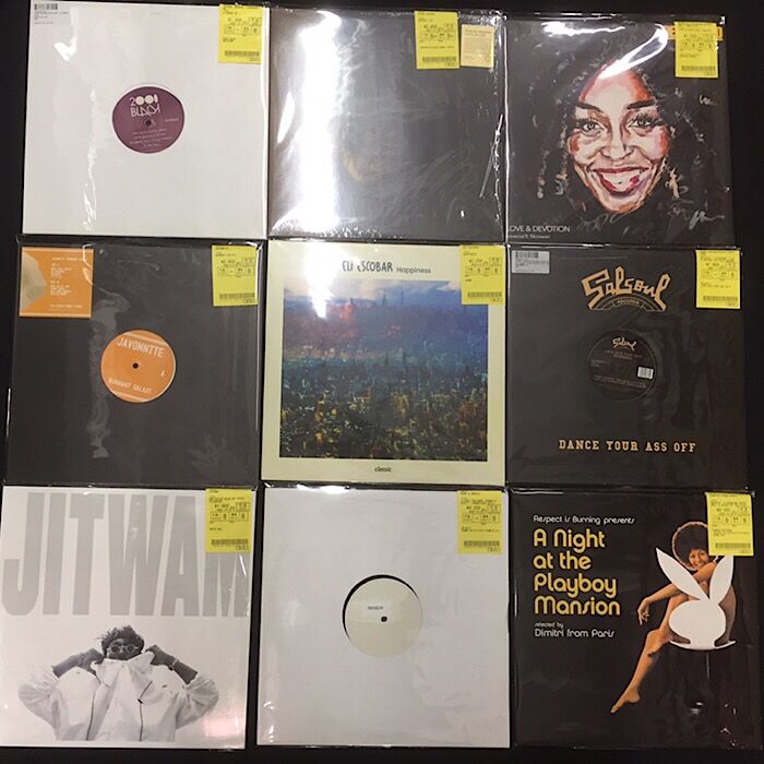 DIMITRI FROM PARIS、JITWAM、ELI ESCOBARなどHOUSE/RE-EDITを中心に70枚ほど入荷致しました ...