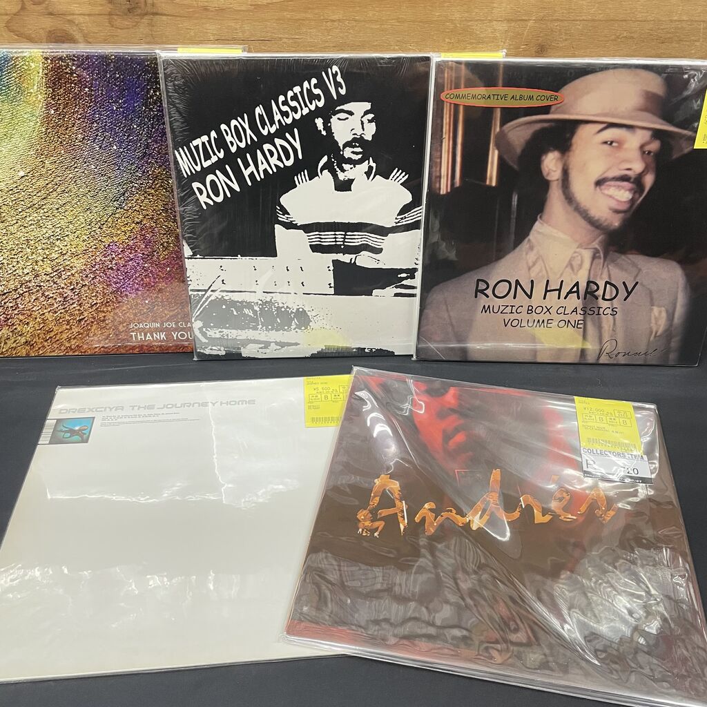 オンライン出品開始致しました＞＞＞新着コーナー総入れ替え！UNDER WORLDベスト盤、Aphex Twin別名義CAUSTIC ...