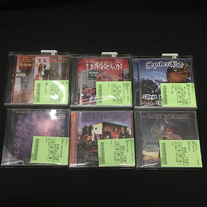 2PAC や BANG'N ON WAX、CRIPS、SNOOP DOGGなどGANGSTA RAP 中古CD 約90枚入荷致しました ...