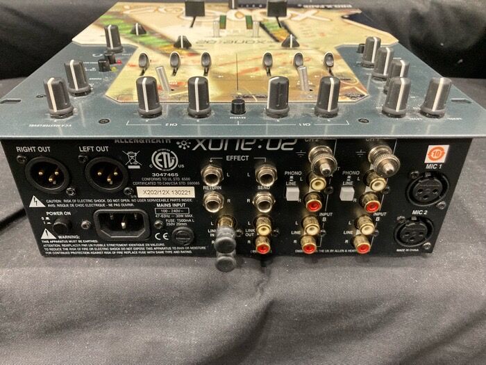 ALLEN&HEATHから人気MIXER「XONE:02」がUSED 機材として入荷！ : ディスクユニオン渋谷クラブミュージックショップ