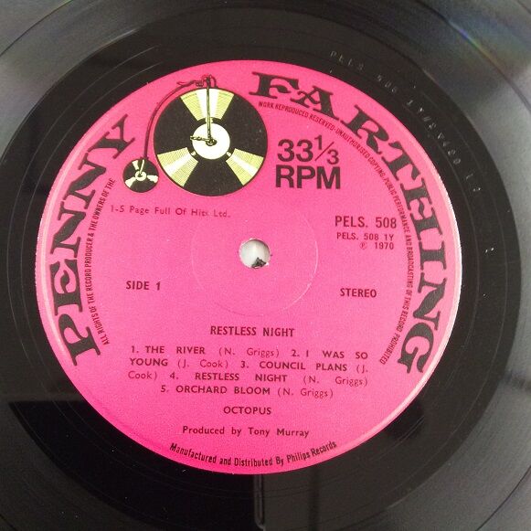 1/15放出 オクトパスのUKオリジナル盤 追加ページ : ディスクユニオン新宿中古センター