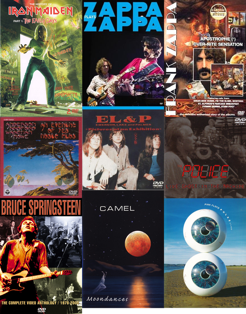 FRANK ZAPPA、TODD RUNDGREN、ERIC CLAPTON他、DVDタイトルがまとまって入荷!! 10/22(水)新着中古 ...