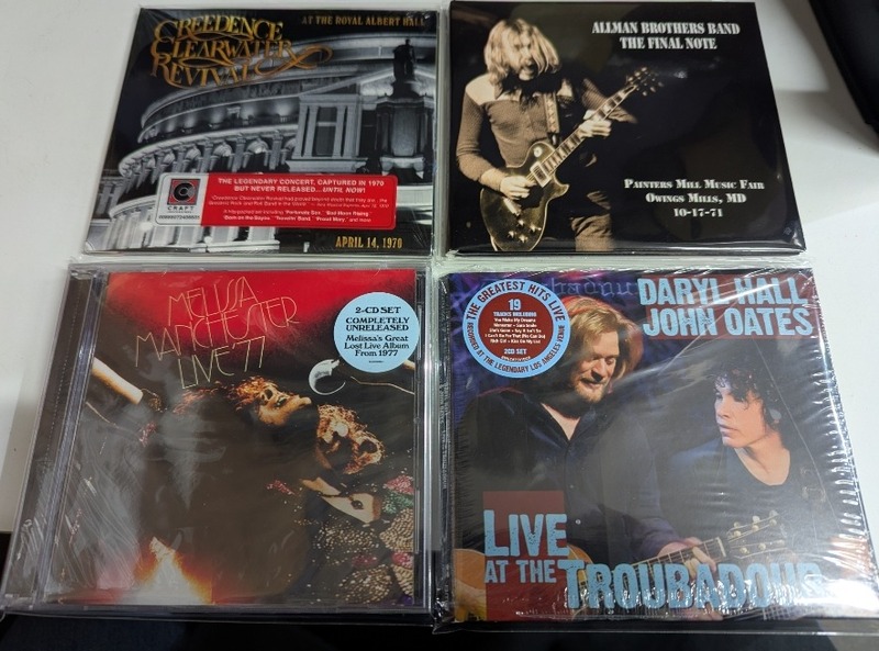 WAR、SHEENA EASTON、CCR、ALLMAN BROTHERS BANDなど好内容のLIVE盤中心に80点以上の入荷!! 1/15 ...