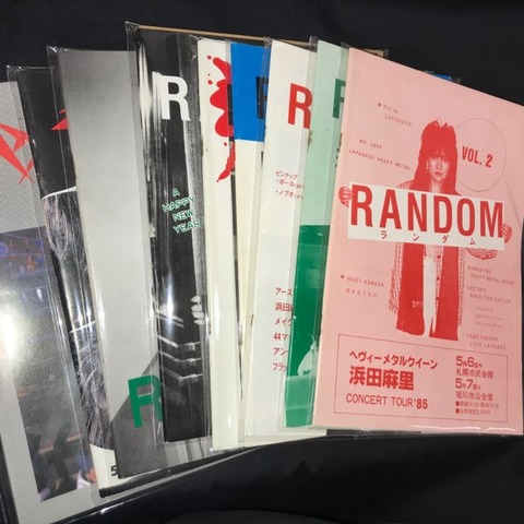 WE LOVE JAPANESE HEAVY METAL 『RANDOM』まとめて入荷！ : ディスクユニオンシネマ館・ブックユニオン新宿