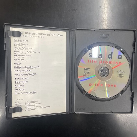 11月17日(月) SADE USED LIVE DVD入荷情報 : ディスクユニオン新宿ソウル・ダンスミュージックショップ