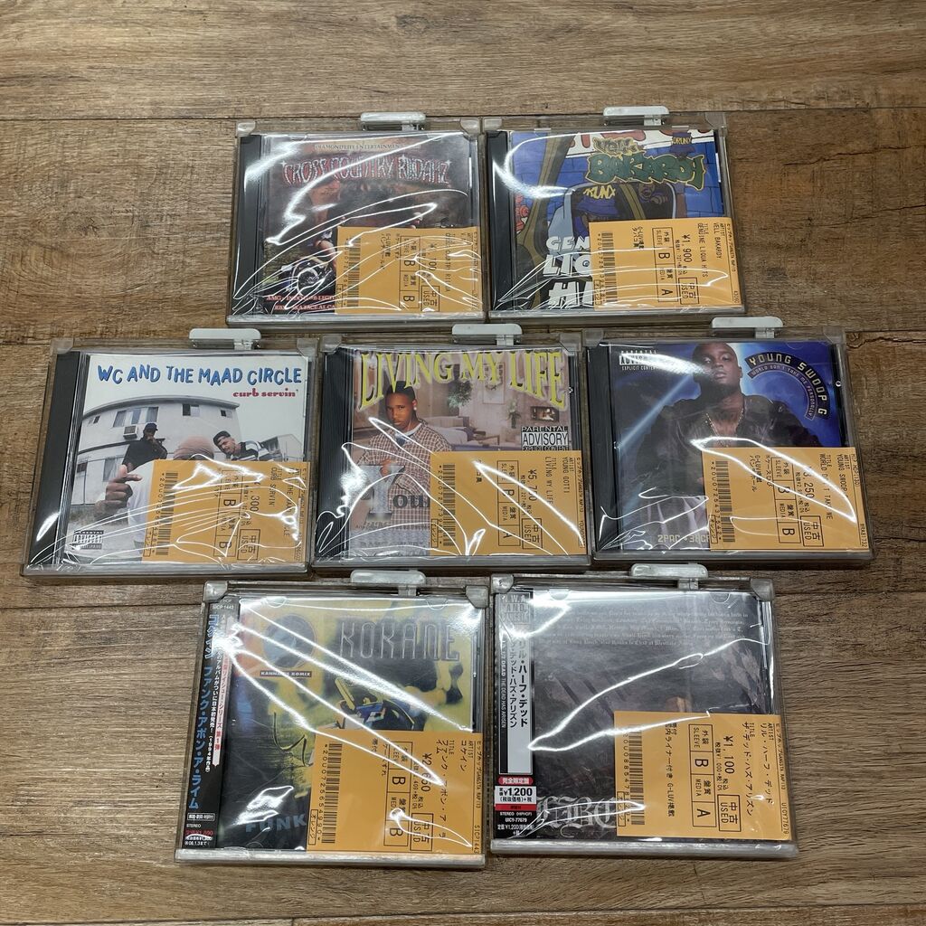 2/28(火) USED G-RAP CD 入荷情報 : ディスクユニオン新宿ソウル・ダンスミュージックショップ