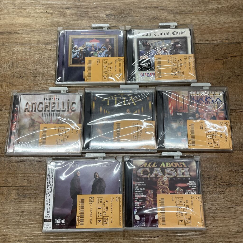2/28(火) USED G-RAP CD 入荷情報 : ディスクユニオン新宿ソウル・ダンスミュージックショップ