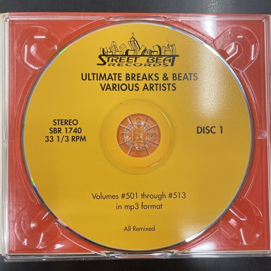 6/16(月)SOLD OUT⇒ULTIMATE BREAKS&BEATS THE COMPLETE COLLECTION CD 中古入荷情報 ...