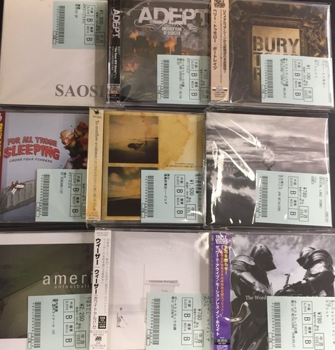 3/7(火)SCREAMO、METALCOREなどの中古CD入荷！ : ディスクユニオン新宿パンクマーケット