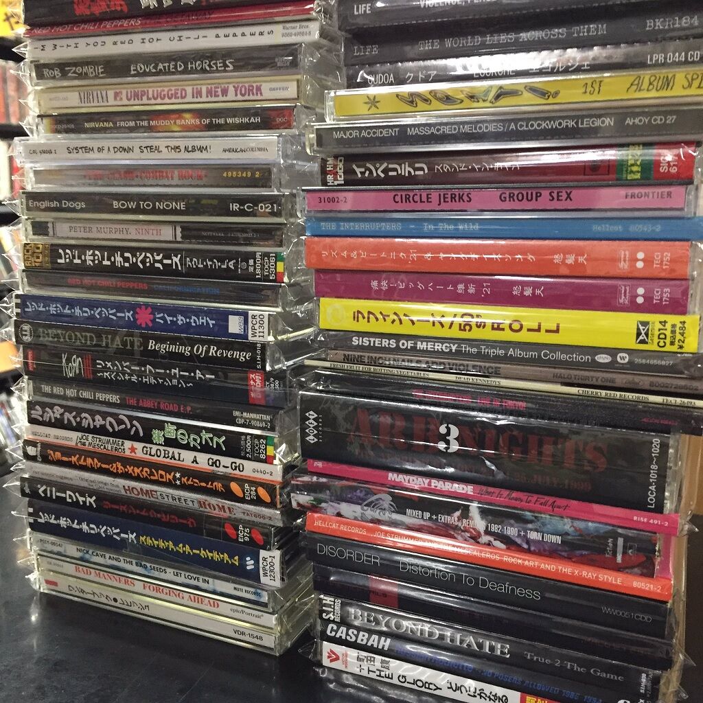 PUNK/ROCKなどの中古大量CD入荷！！② : ディスクユニオン新宿パンクマーケット