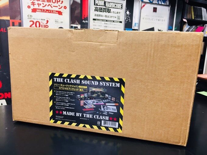 1/14(土)CLASHの限定盤BOX「SOUND SYSTEM」入荷！ : ディスクユニオン新宿パンクマーケット