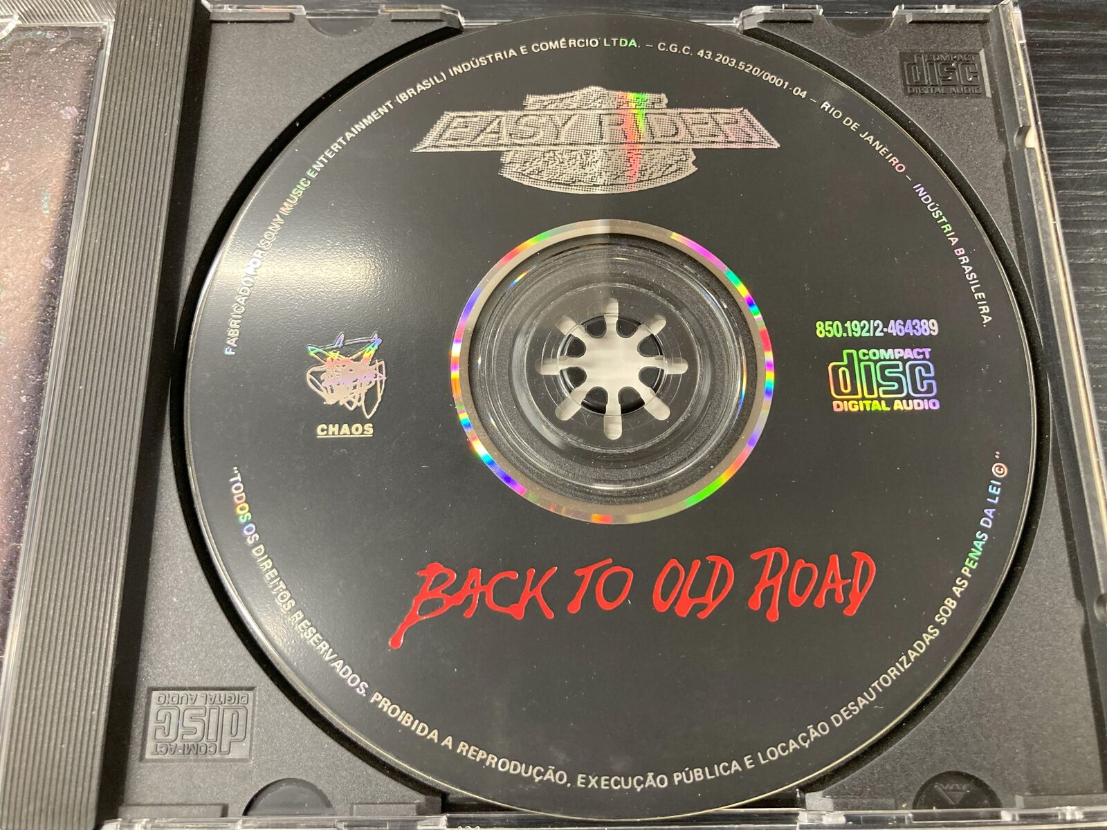 ブラジル出身ハードロックバンドEASY RIDER (METAL/Brazil)の'93年唯一作『BACK TO OLD ROAD (850192)』中古CDのご用意ございます！【10/8(火 ...