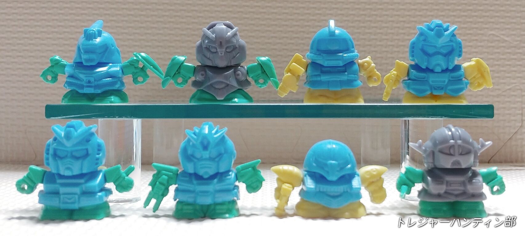 森永 SDガンダム パワーアップシステム 1弾 リスト データベース 食玩 : トレジャーハンティン部、部長のブログ