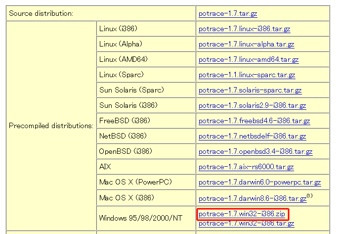 一歩向こうへ:超簡単！一発アウトライントレース