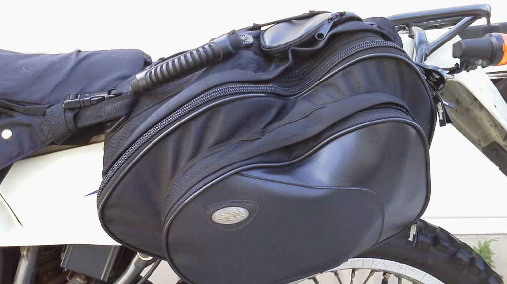 サイドバッグインプレ＠Tanked Racing : ジェベル200でｶﾞｰっと行く。