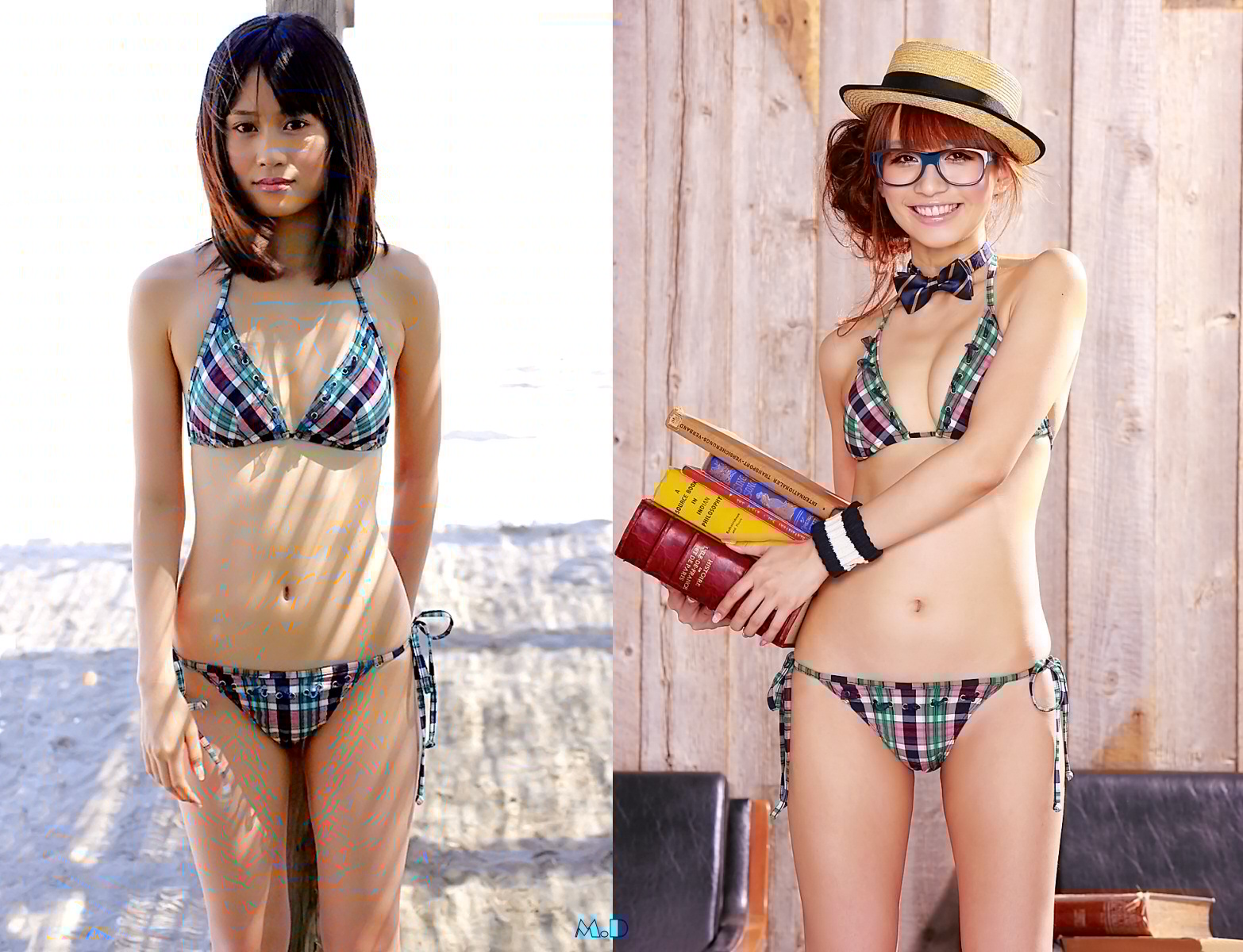 どっちの水着でshow（No.1392)前田敦子 優木まおみ : どっちの水着画像館