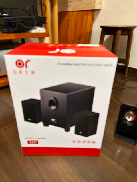 PCスピーカー OROW S211 : ～三日坊主～