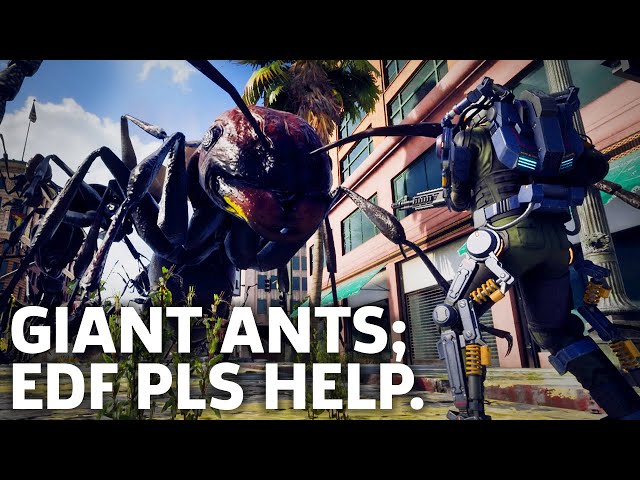 【PS4】地球防衛軍5 攻略データベース【EDF5】 : 【EDF5】Iron Rainのゲームプレイ動画でレンジャーが高機動すぎる件w