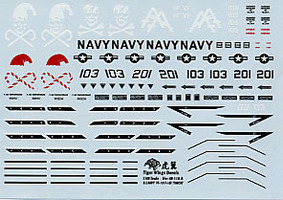 VF-103 1/48 デカール Tiger Wings Decals No.48-110A : Home of Dr.Grumman Blog