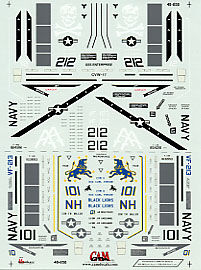 VF-103 1/48 デカール CAM DECALS No. 48-058 : Home of Dr.Grumman Blog