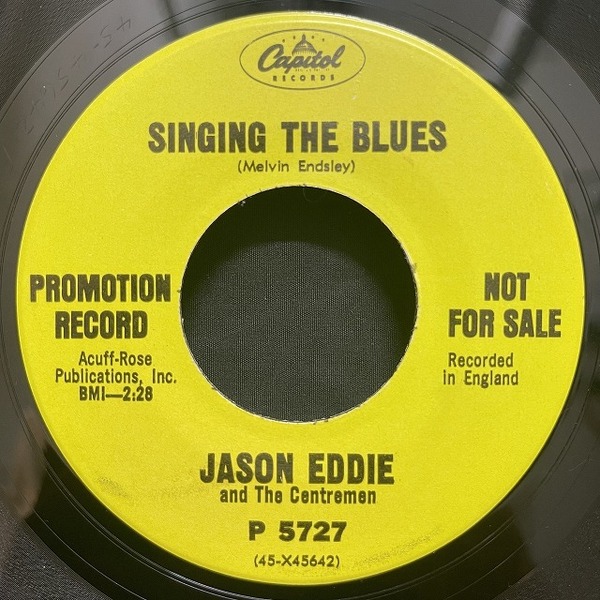 【中古】9/28(土) ～JOE MEEKプロデュース、鬼キラーフリークビートJASON EDDIEによる"SINGING THE BLUES ...