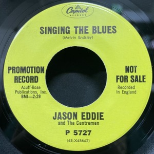 【中古】3/2(日) ～JOE MEEKプロデュース、鬼キラーフリークビートJASON EDDIEによる"SINGING THE BLUES ...