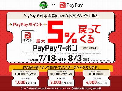2りんかんブログ:【西宮2りんかん】PayPayクーポンでお買い得に - livedoor Blog（ブログ）