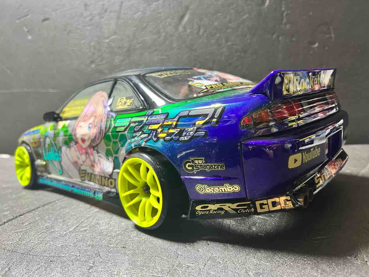 痛車RC製作所 BadLegFactory : 痛車 RCボディ ラブライブ! シリーズ 唐可可 渡辺曜 南ことり仕様 S14オデビア