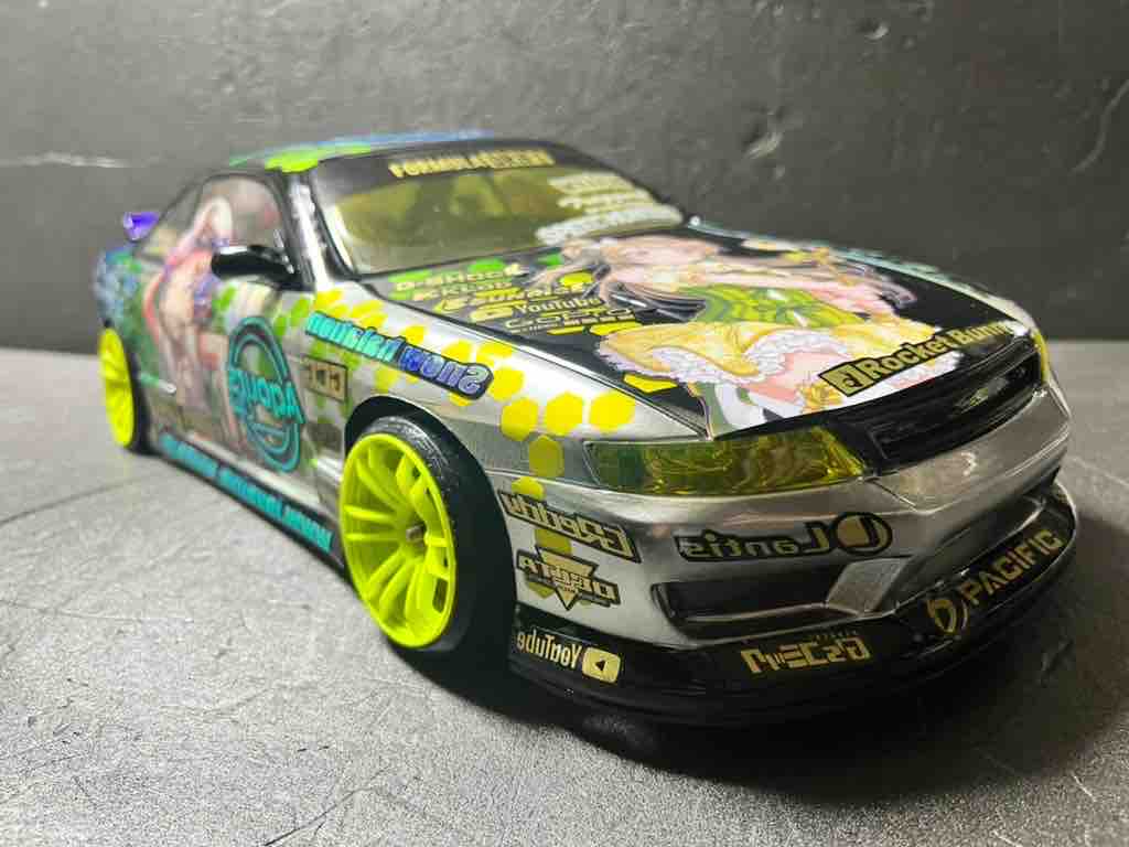 痛車RC製作所 BadLegFactory : 痛車 RCボディ ラブライブ! シリーズ 唐可可 渡辺曜 南ことり仕様 S14オデビア