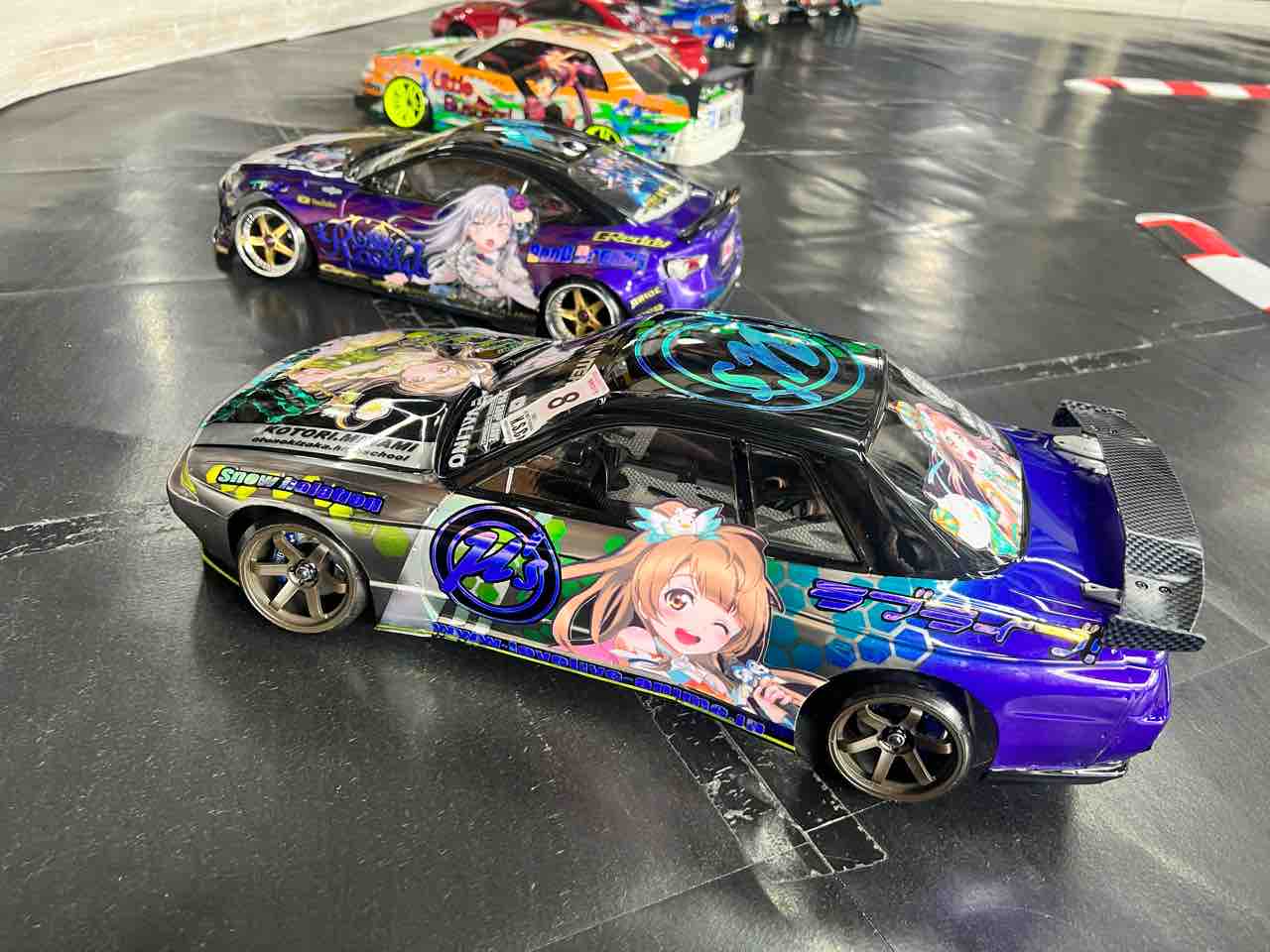 痛車RC製作所 BadLegFactory : 痛車 RCボディ ラブライブ! シリーズ 唐可可 渡辺曜 南ことり仕様 S14オデビア