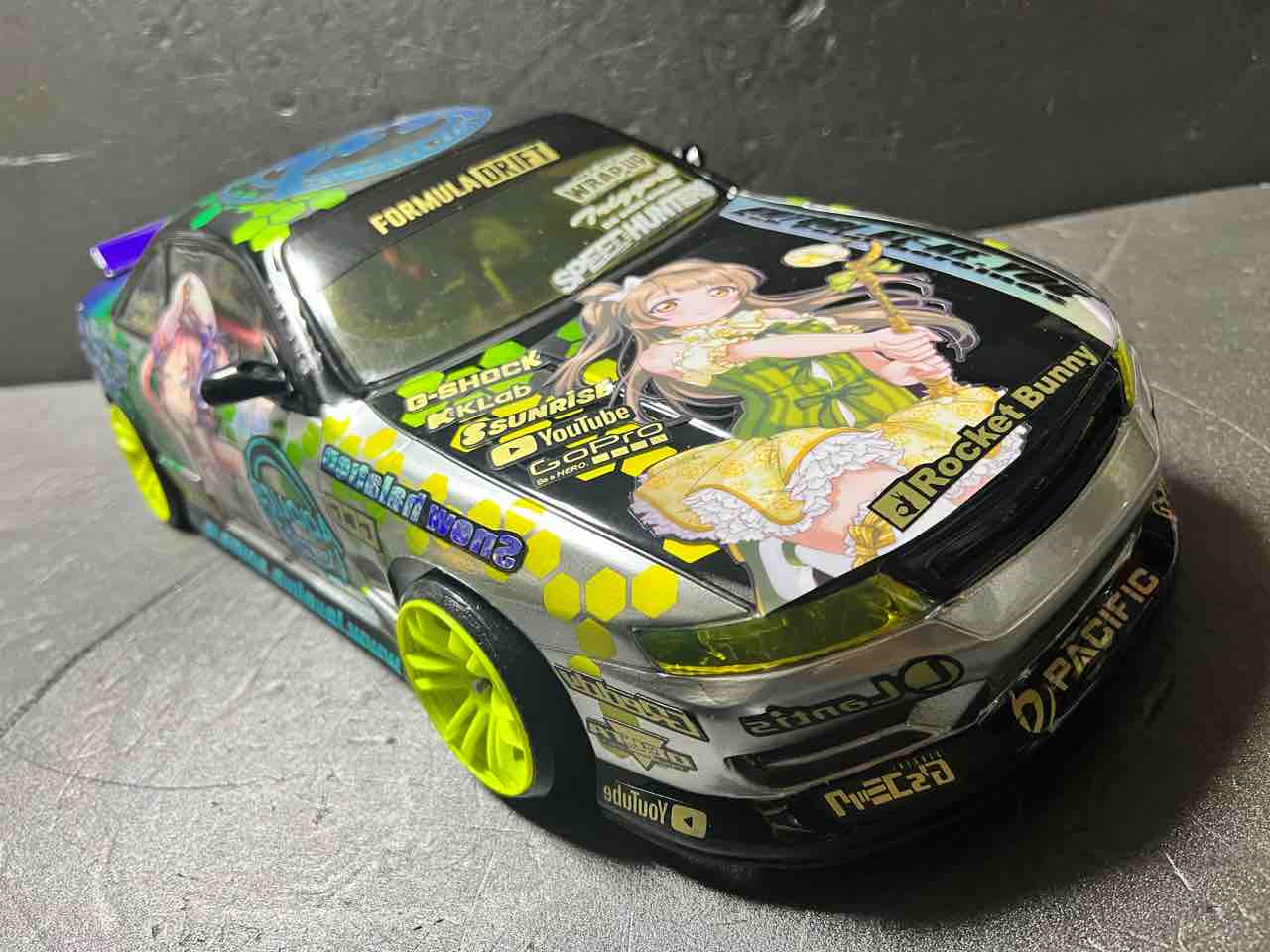 痛車RC製作所 BadLegFactory : 痛車 RCボディ ラブライブ! シリーズ 唐可可 渡辺曜 南ことり仕様 S14オデビア