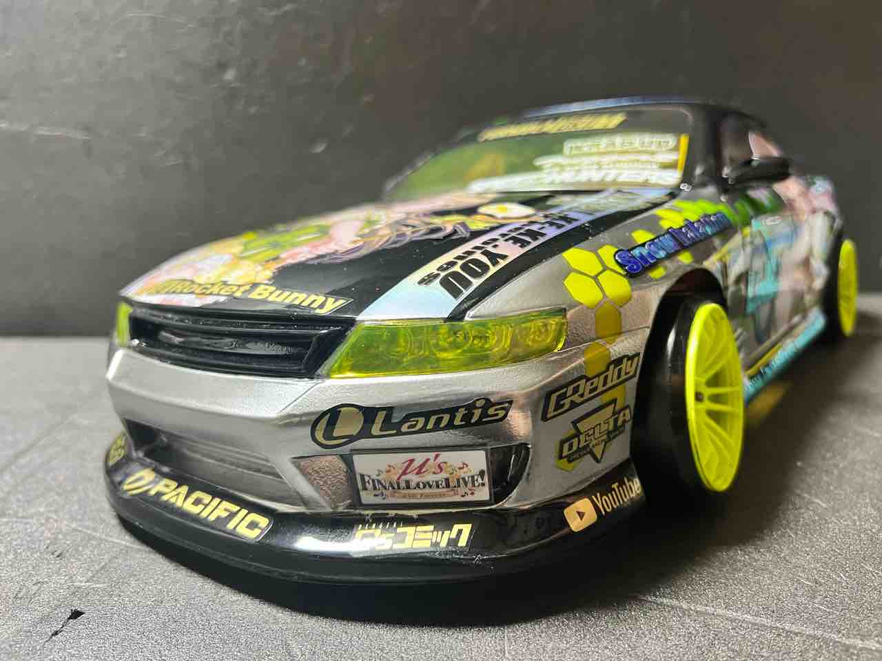 痛車RC製作所 BadLegFactory : 痛車 RCボディ ラブライブ! シリーズ 唐可可 渡辺曜 南ことり仕様 S14オデビア