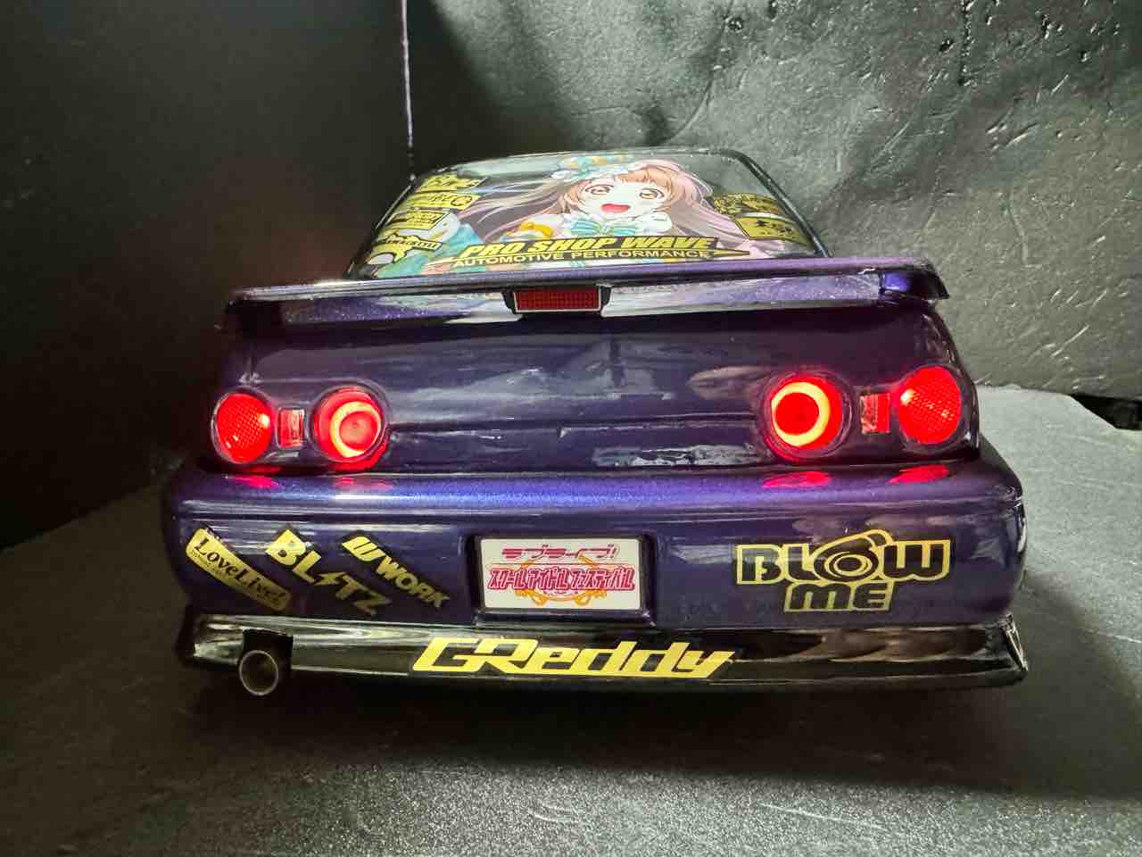 痛車RC製作所 BadLegFactory : 痛車 RCボディ ラブライブ！シリーズ 仕様 SHIBATA R32 GT-R CARBON R