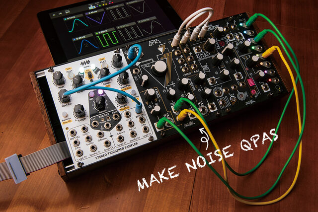 宅録アンテナ:宅録 - 今月のモジュラー・シンセ：MAKE NOISE QPAS 〜第5回 Patch The World For Peace