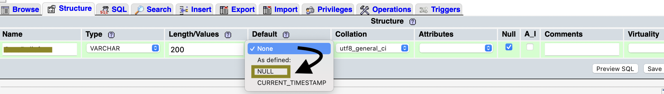 【phpMyAdmin/mySQLのエラー対処】General error: 1364 Field 'xxx' doesn't have a ...