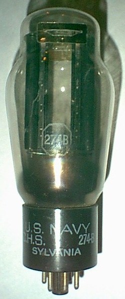 真空管の迷宮 － Tubes Labyrinth:SYLVANIA 274B → WE-274B