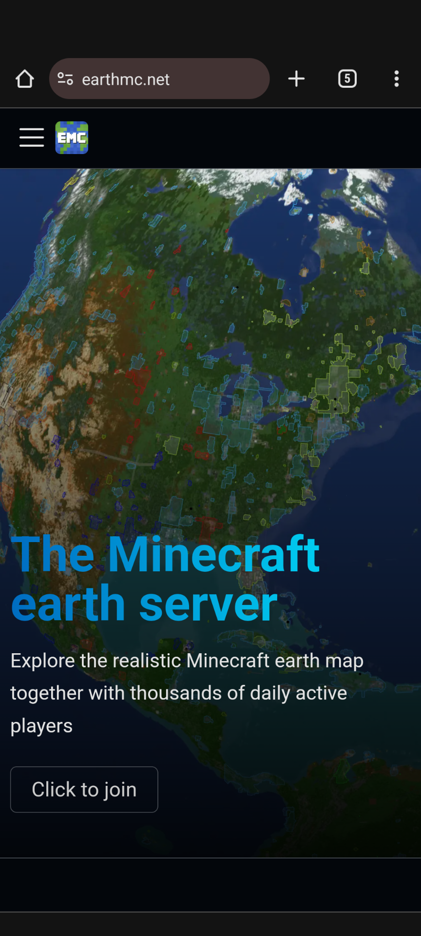 Earthmc、まずは入り方！（初心者解説第一回） : Earthmcを全力で楽しむ方法！