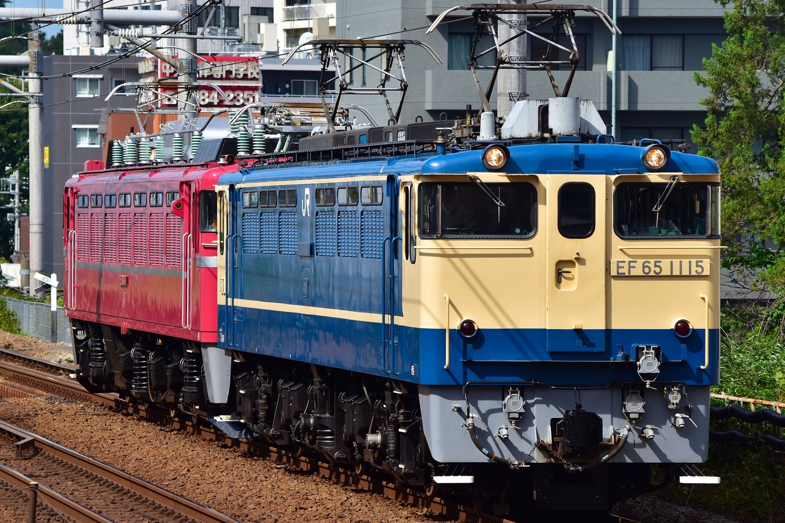鉄道日誌 : EF81 81が動いたぞ!TK展示回送を撮ってきた!