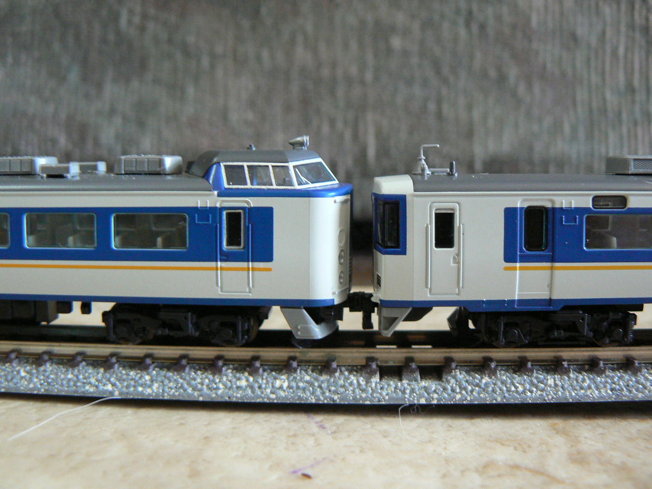 485系しらさぎY13＆Y23 フル編成 (鉄道模型運転会3回) : NNJAPAN